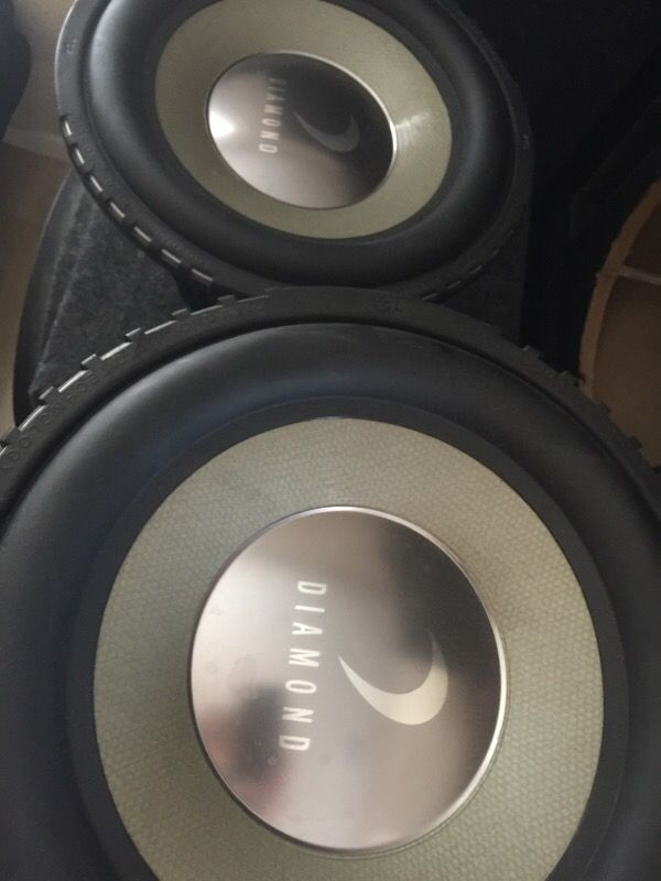 Diamond TDX 12" subwoofers hella rare for Sale in San Jose, CA - OfferUp