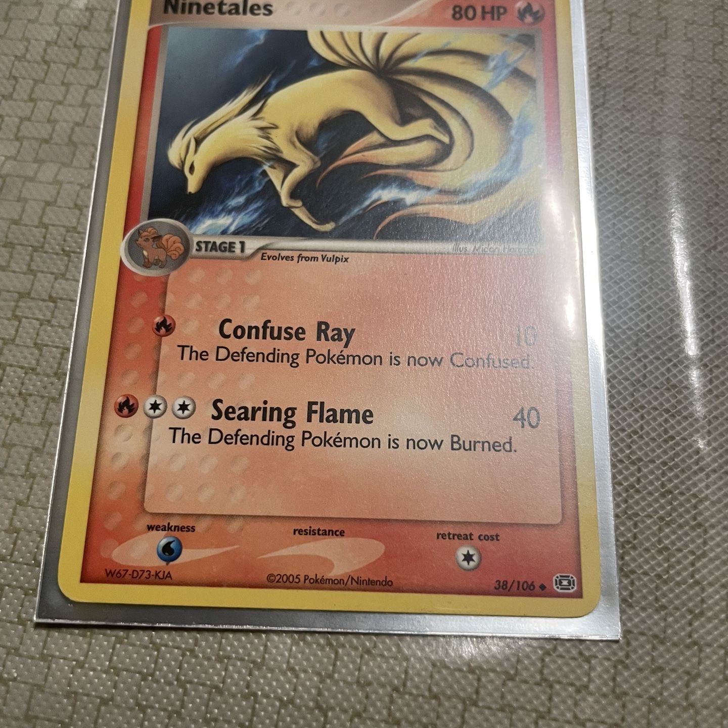 Ninetales Card