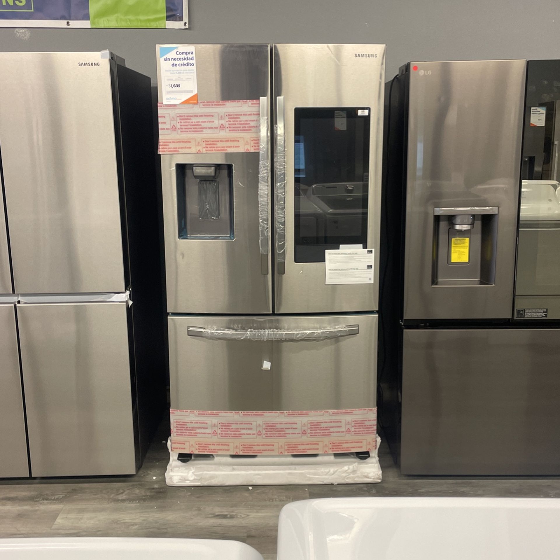 Samsung Family Hub Stainless Steel Refrigerator Tablet Refrigerator for ...