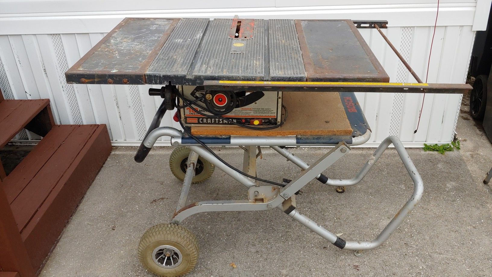 Bosch TS2000 and Craftsman 10" table saw for Sale in Jacksonville, FL ...