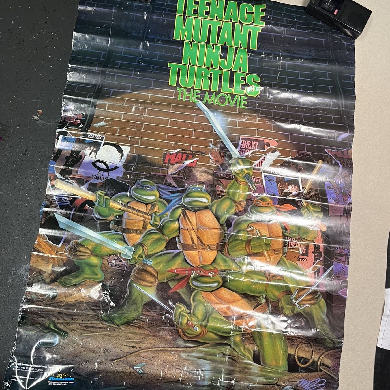 Teenage Mutant Ninja Turtles Poster 1989