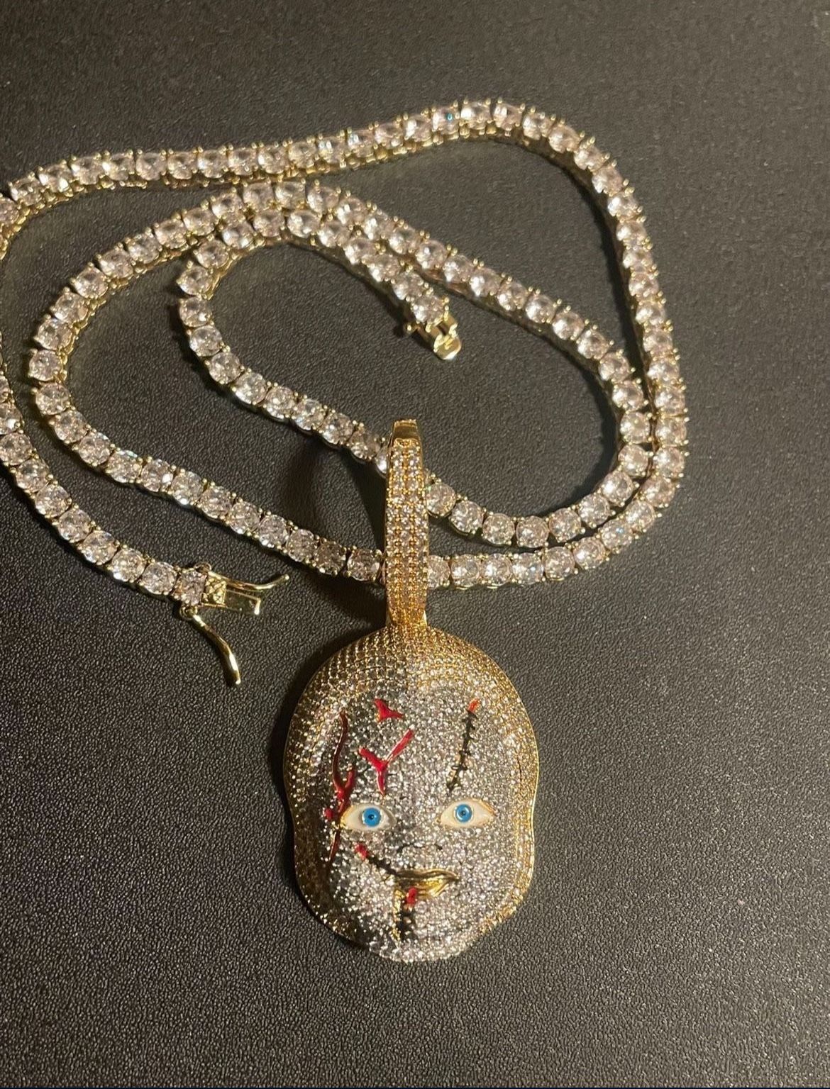 Icy Chucky Tennis Chain for Sale in Hacienda Heights, CA - OfferUp