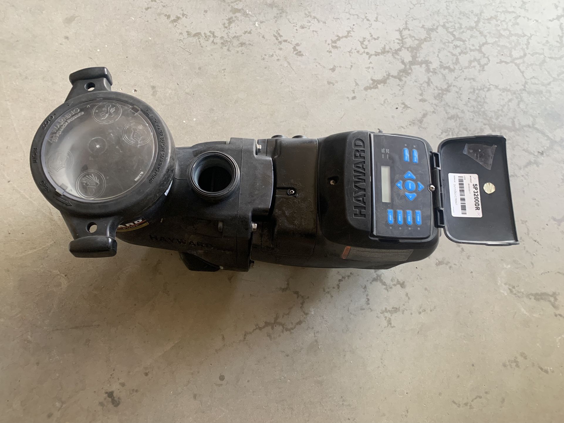 Hayward SP3400VSP POOL PUMP for Sale in Chino Hills, CA - OfferUp