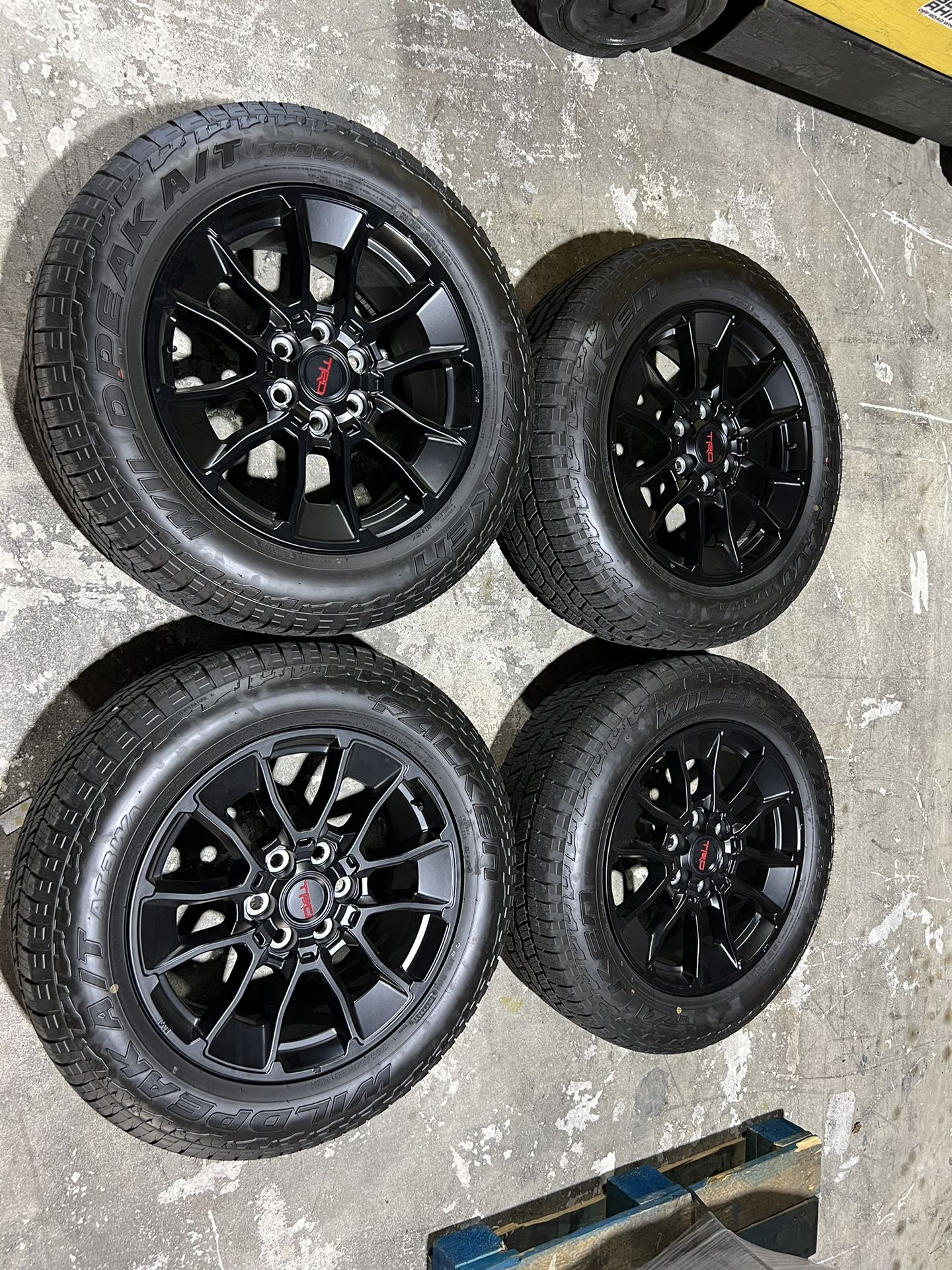 20" Toyota Tundra TRD Offroad OEM Factory Black Wheels & Tires for Sale ...