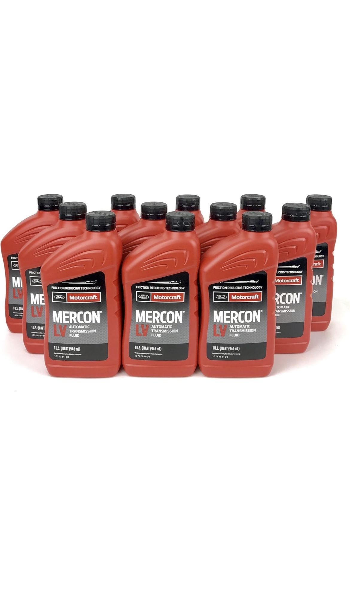 Motorcraft MERCON LV Automatic Transmission Fluid (ATF) **12 Quart Case ...