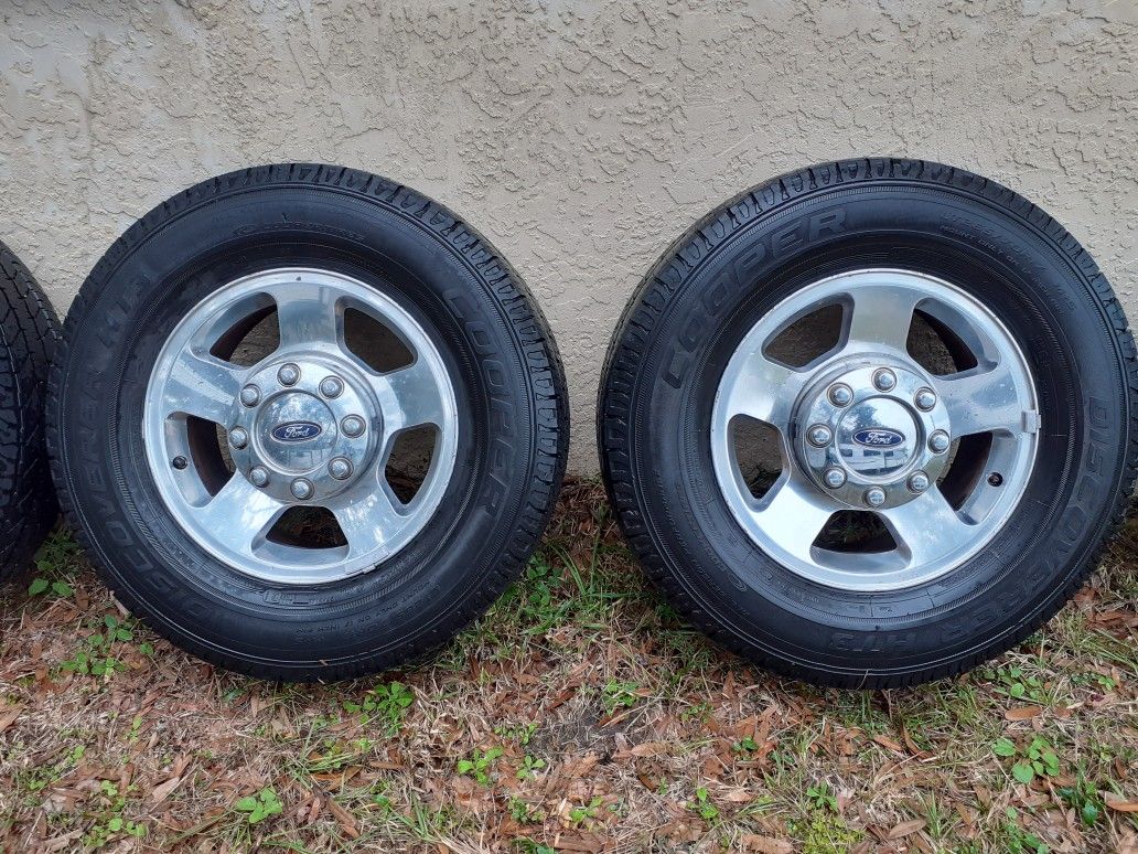 Ford 17 inch Rims 8 Lug for Sale in Tampa, FL - OfferUp