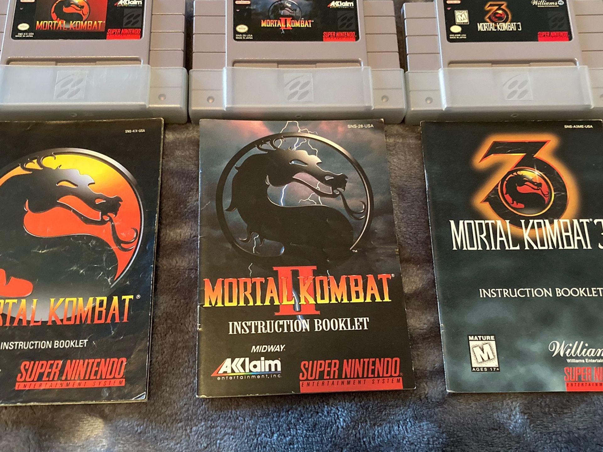 Mortal Kombat Super Nintendo
