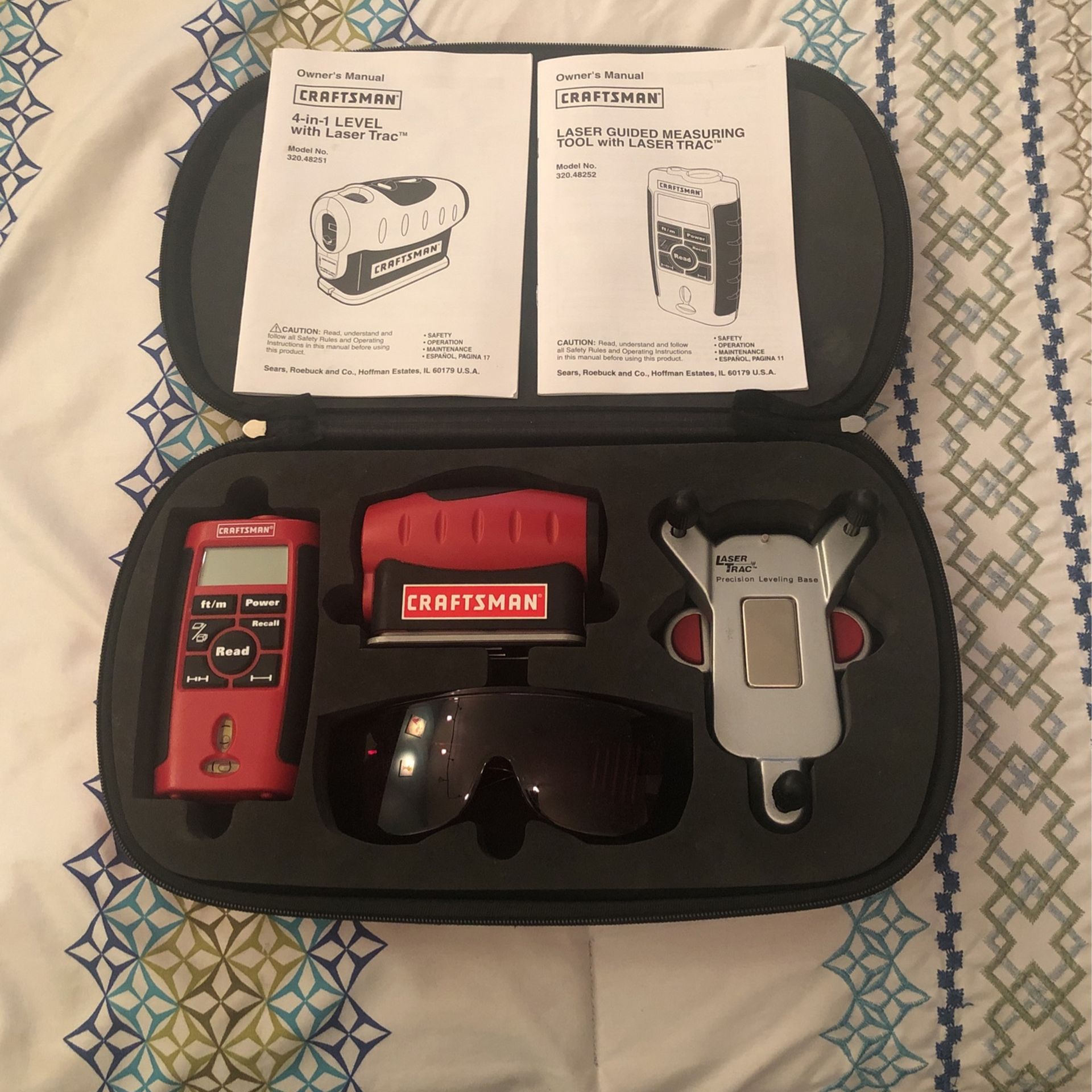 Craftsman Laser Trac Level Manual