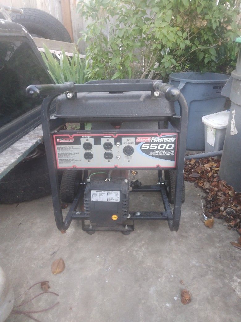 Coleman Powermate Generator 5500 Running Watts for Sale in Sumner, WA ...