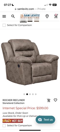 Sam Levitz Leather Sofas | Baci Living Room