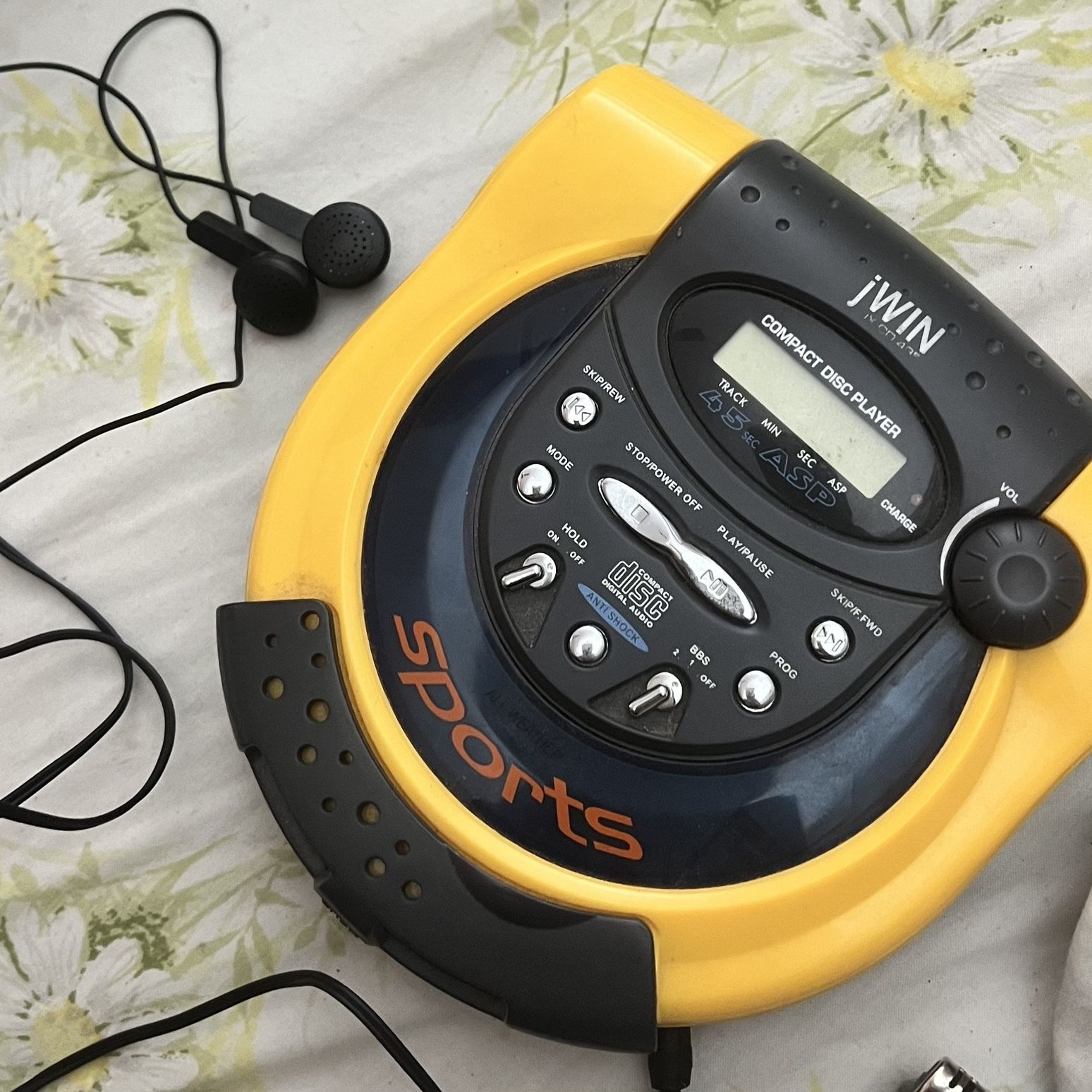 Jwin Portable Cd Player Black