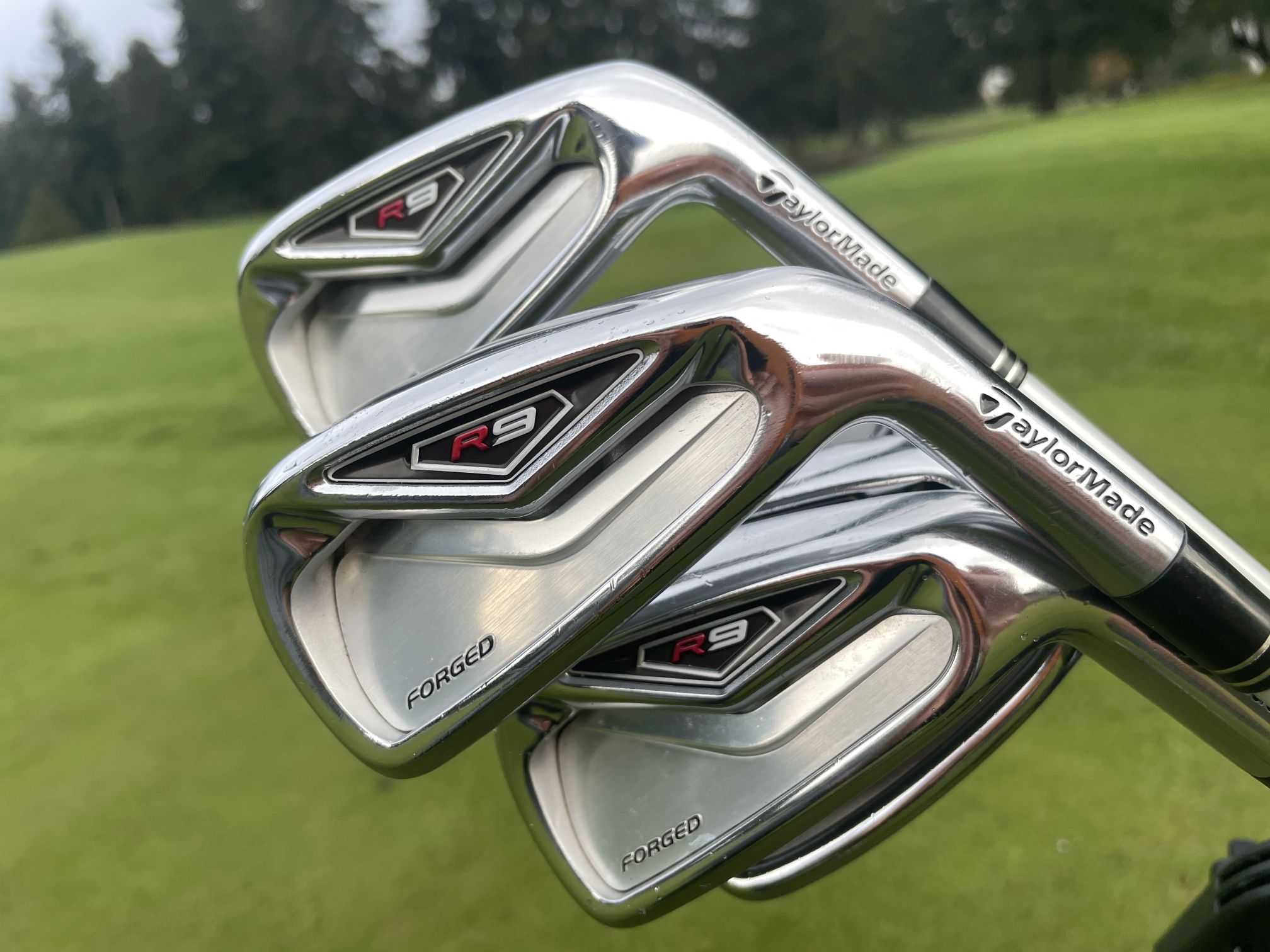 Taylormade R9 Forged Golf Iron Set 4-PW Mitsubishi FUBUKI Graphite ...