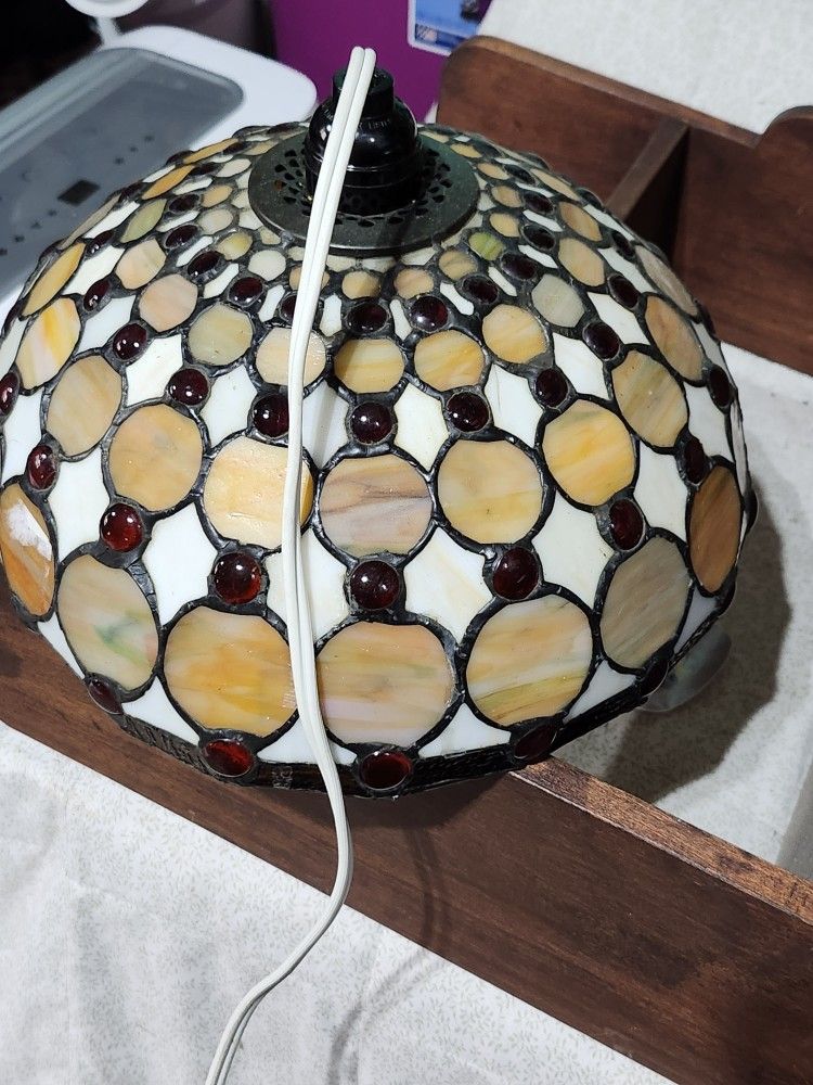 MCM Stained Glass Swag Lamp for Sale in Lynnwood, WA - OfferUp