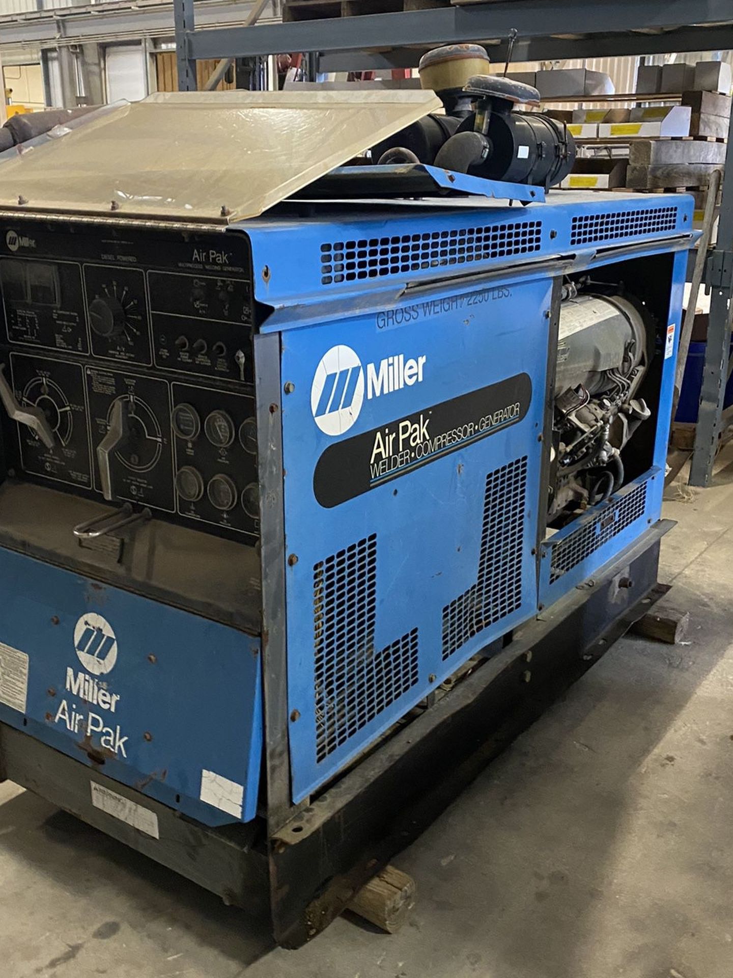 Miller Air Pak 400D Welder/Compressor/Generator for Sale in Rosenberg ...
