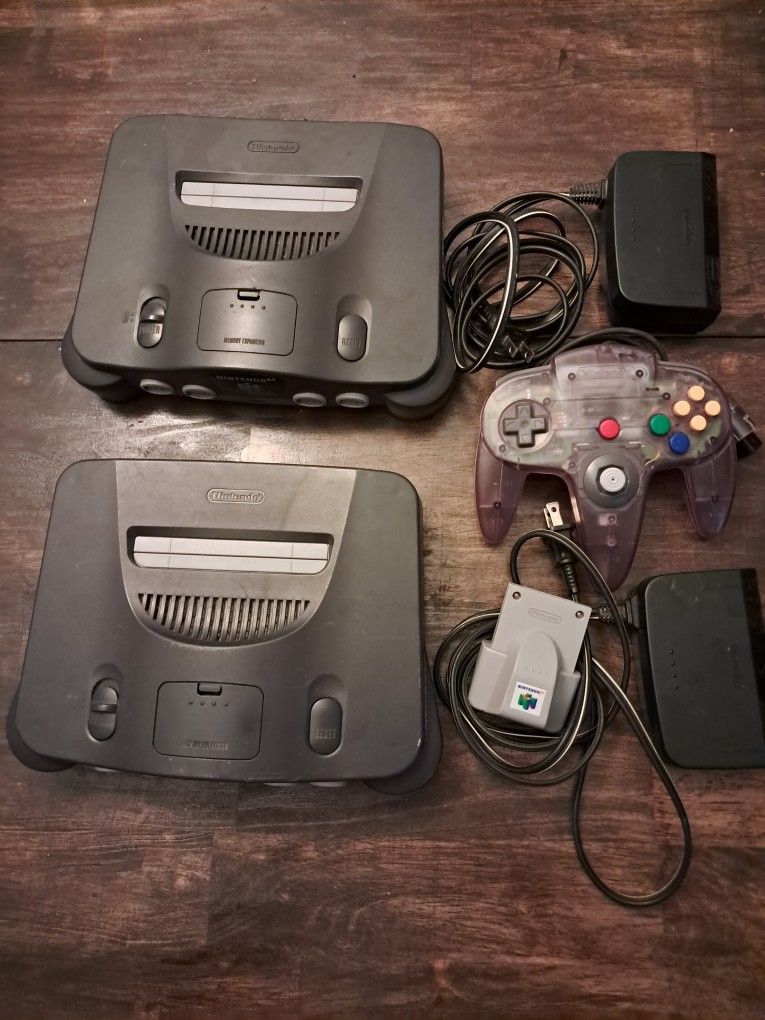 Pair Of Nintendo 64 N64 Systems for Sale in San Antonio, TX - OfferUp