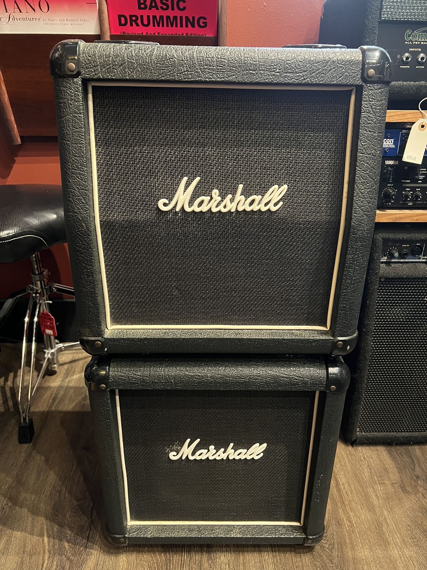 Vintage Marshall Mini Speaker Stack - Slant Top and Straight Bottom for ...