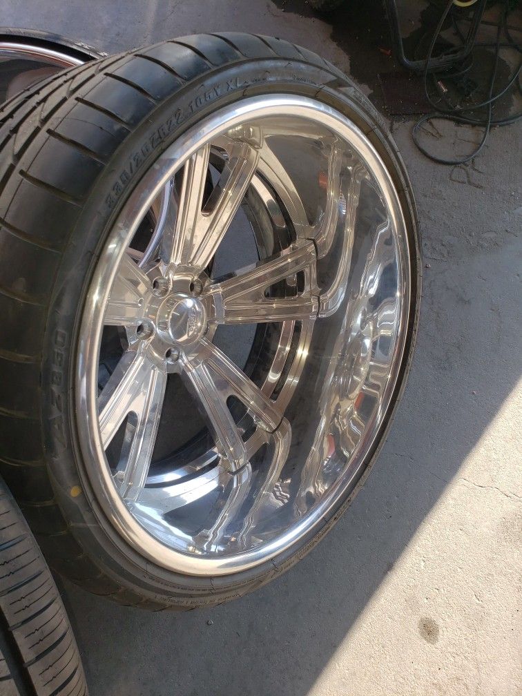 22 Inch Brand New Intro Infamous Concave Wheels for Sale in Stockton ...