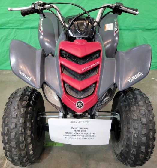 2008 Yamaha Raptor 80cc for Sale in Lochbuie, CO - OfferUp