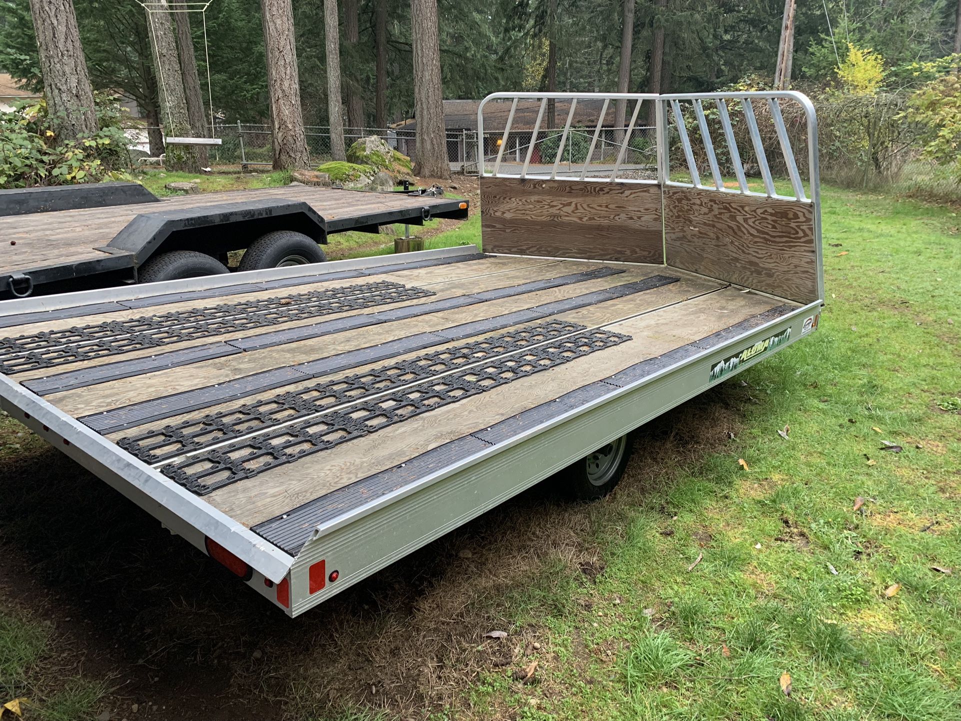 Aluma Snowmobile Tilt Deck Trailer for Sale in Gig Harbor, WA - OfferUp