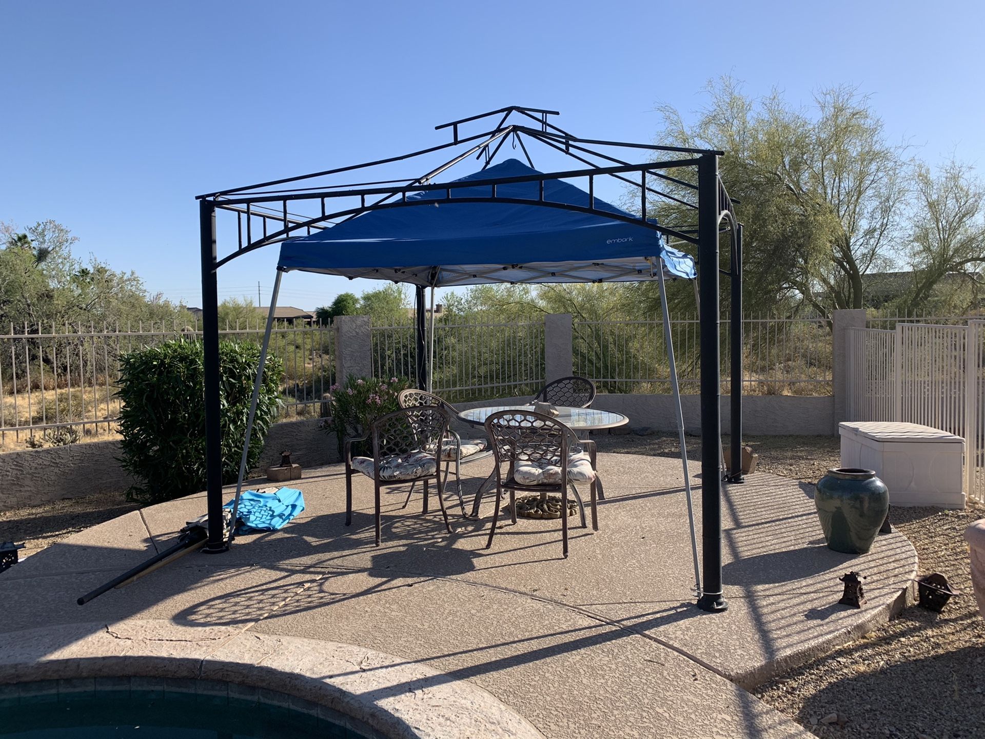 10X10’ steel frame gazebo. for Sale in Scottsdale, AZ - OfferUp