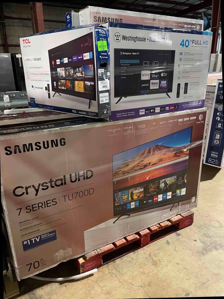 Samsung large TV screens for Sale in San Antonio, TX - OfferUp