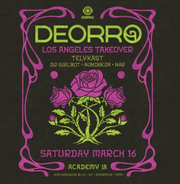 Deorro Los Angeles Takeover Event for Sale in Lake View Terrace, CA ...