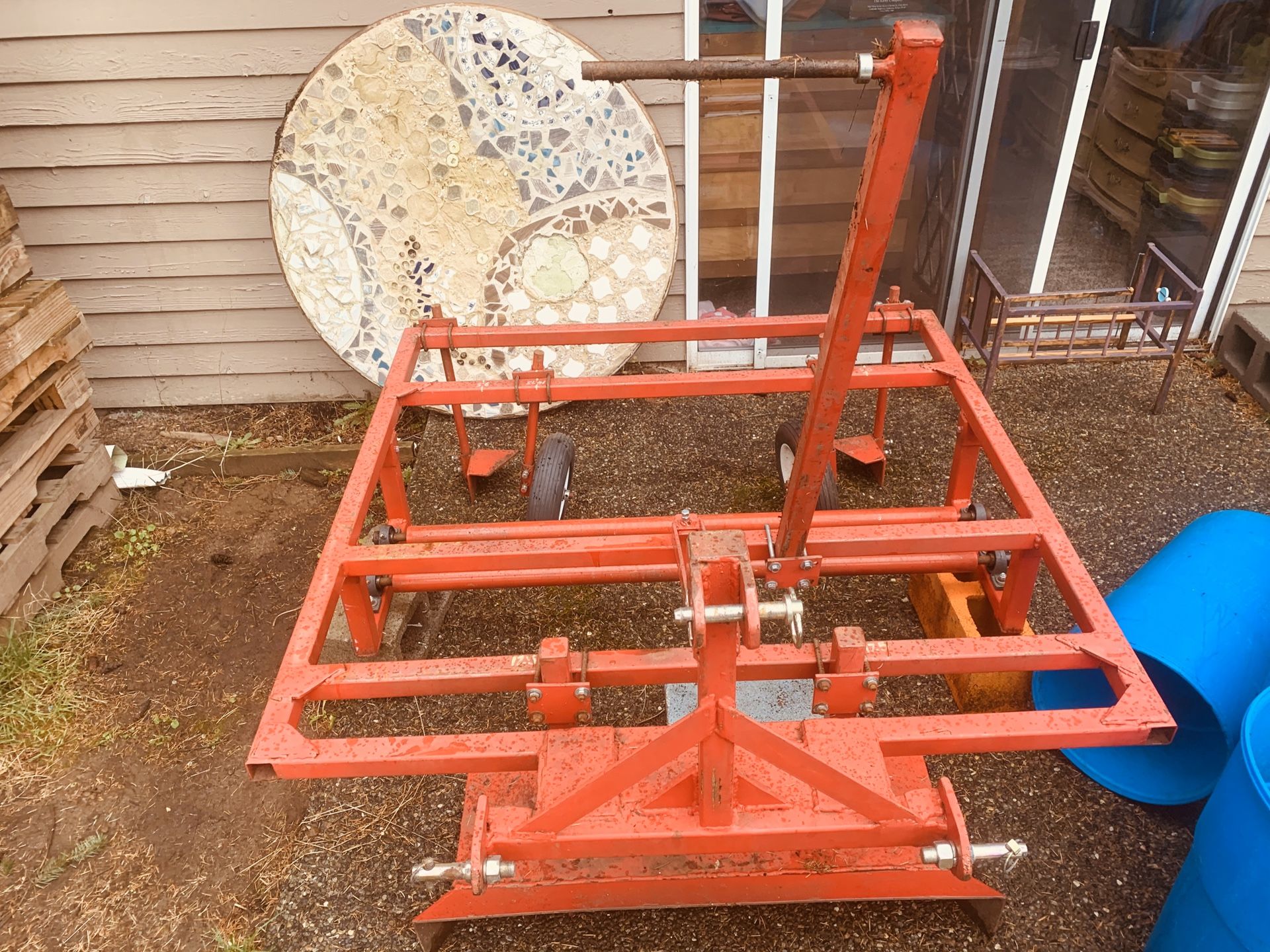 Plastic Mulch Layer used w/compact tractor 20HP or more w/3point hitch ...