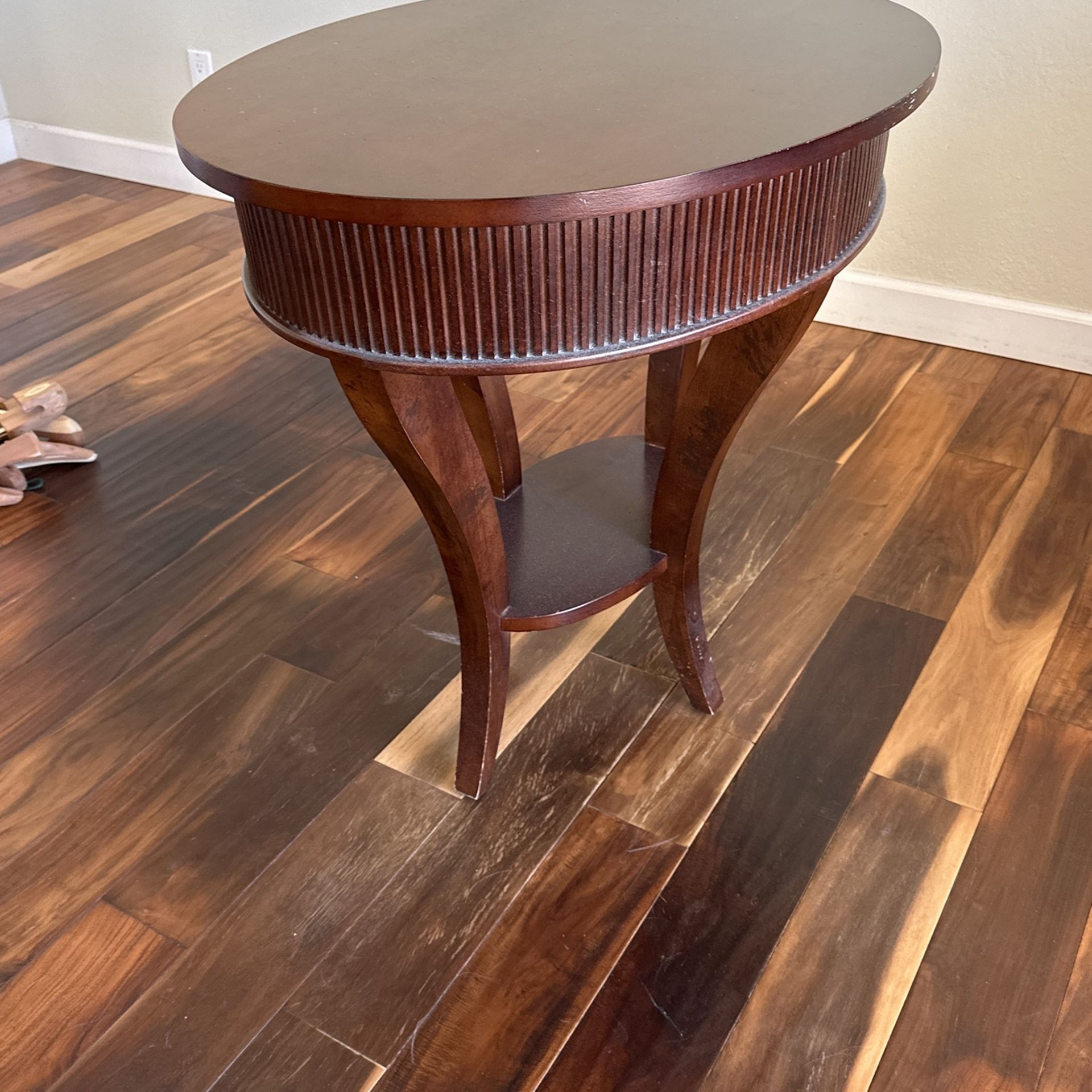 Wood Restoration Hardware End Tables