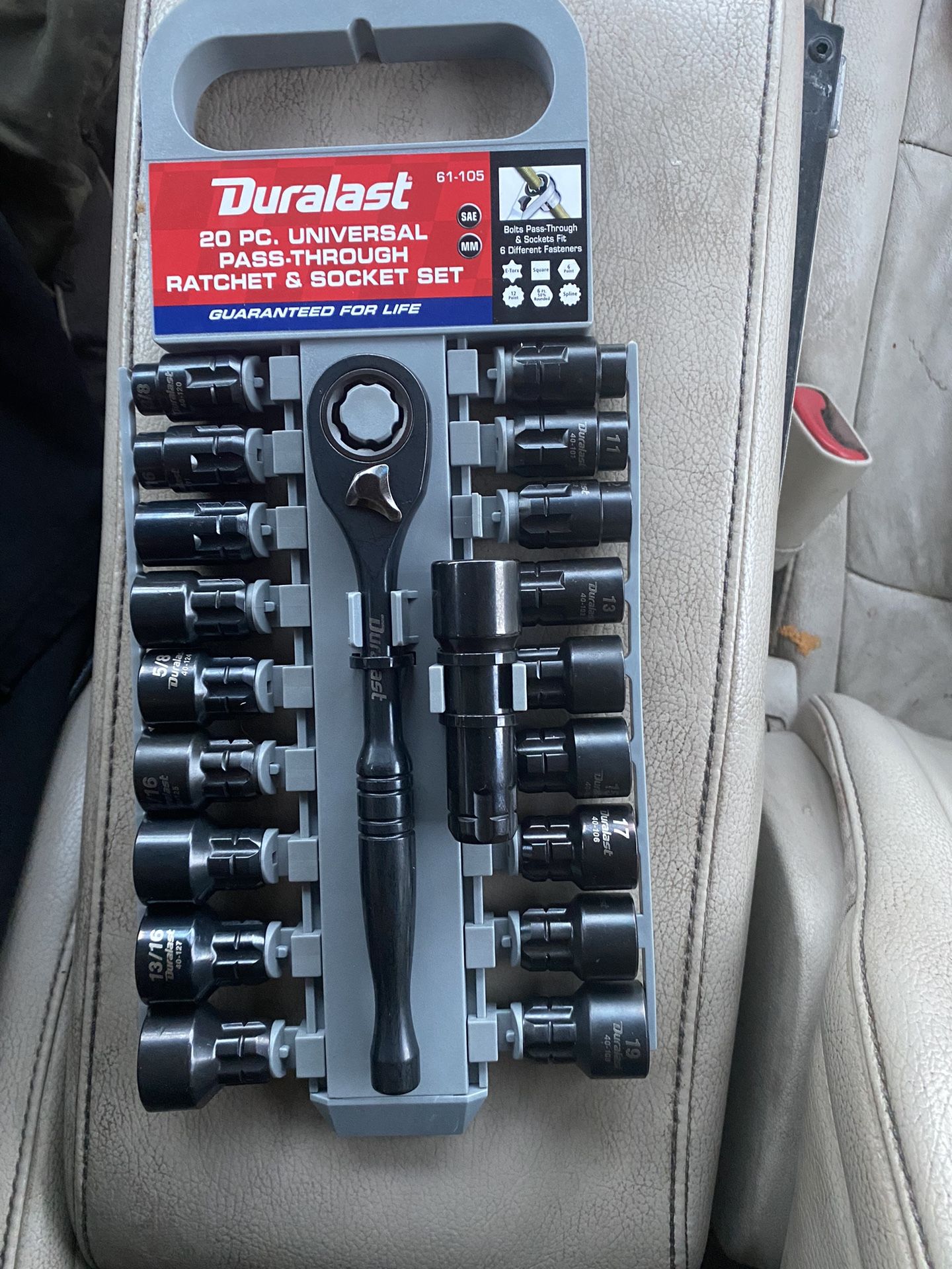 Duralast 20pc. Pass-through Ratchet & Socket Set for Sale in Glendale ...