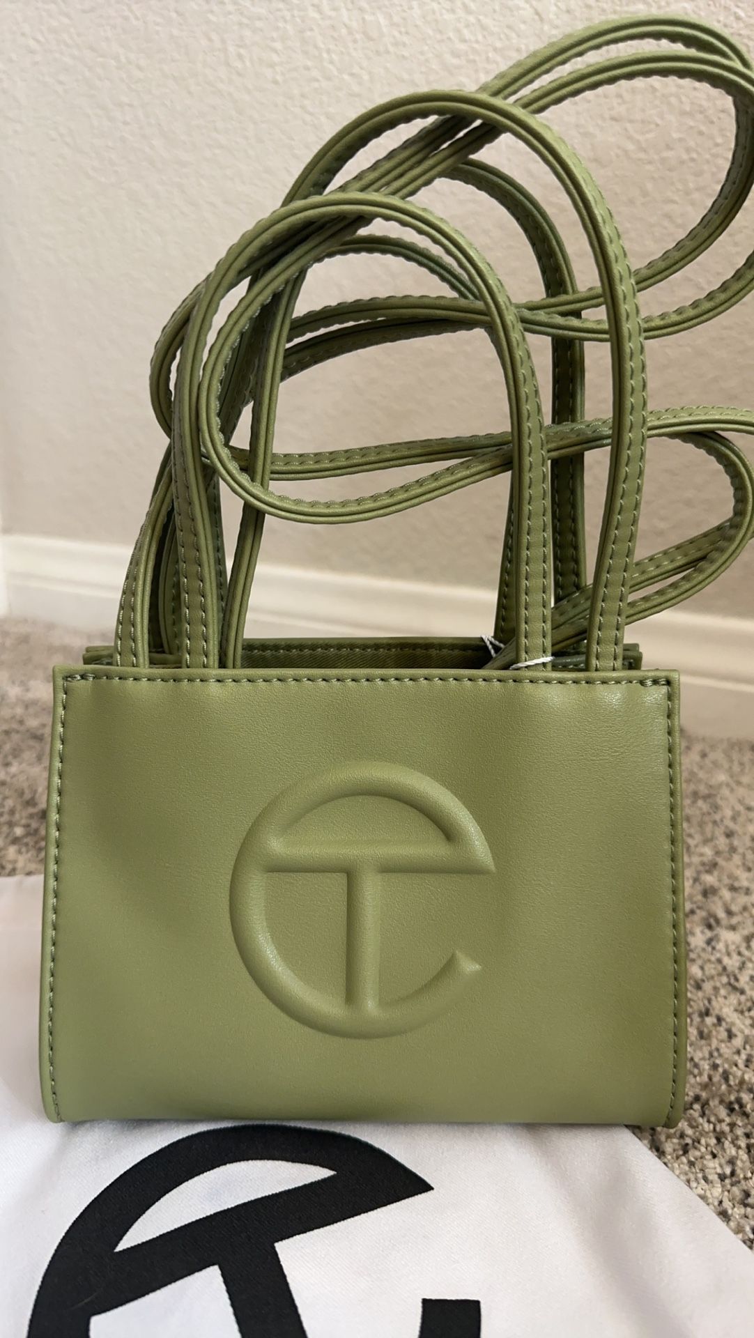 Telfar Small Light Green Bag. (Fall Collection) for Sale in Victorville ...