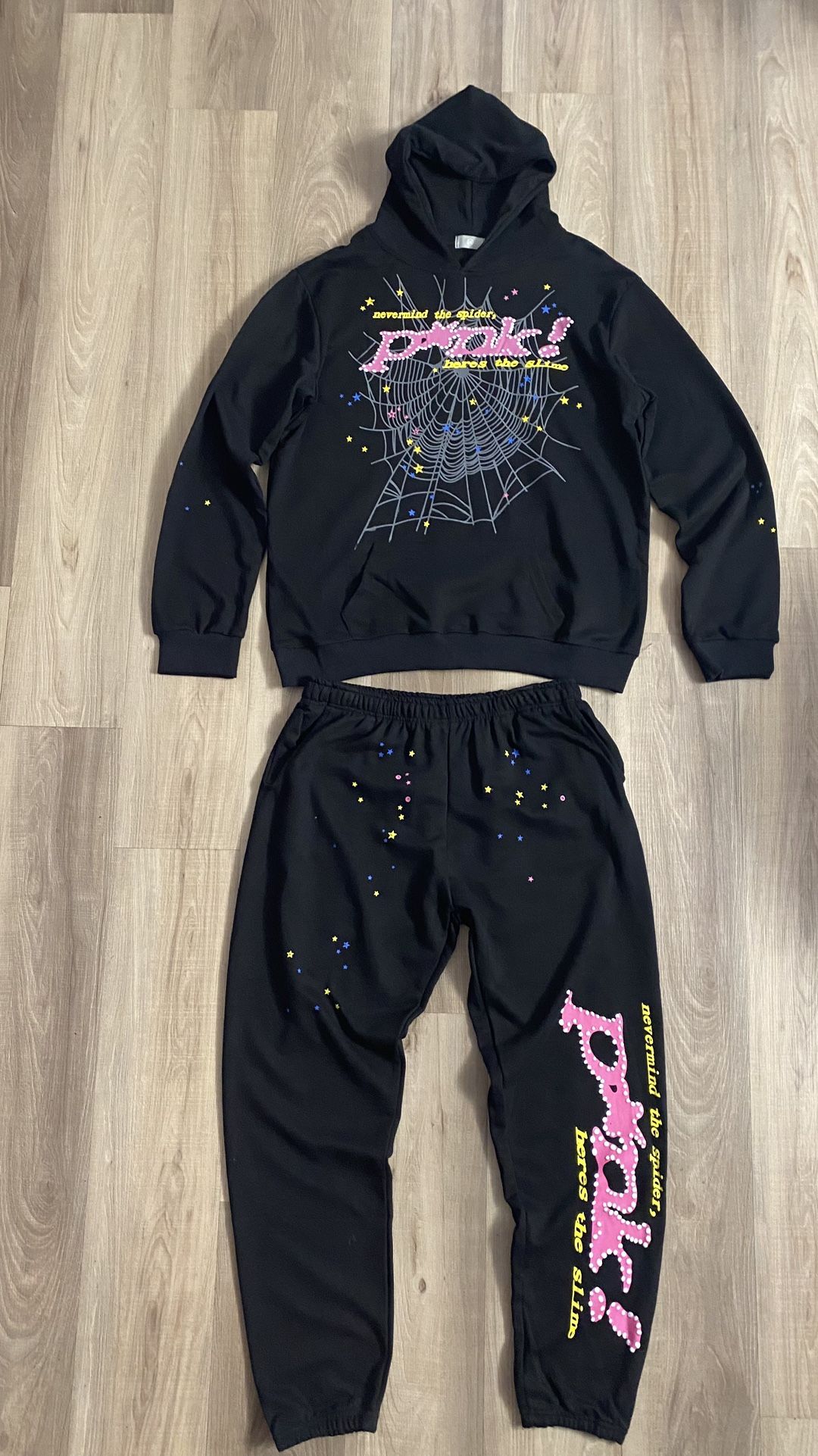 Sp5der Tracksuit 2 piece set Size Xs S M L XL XXL Fast Shipping for ...