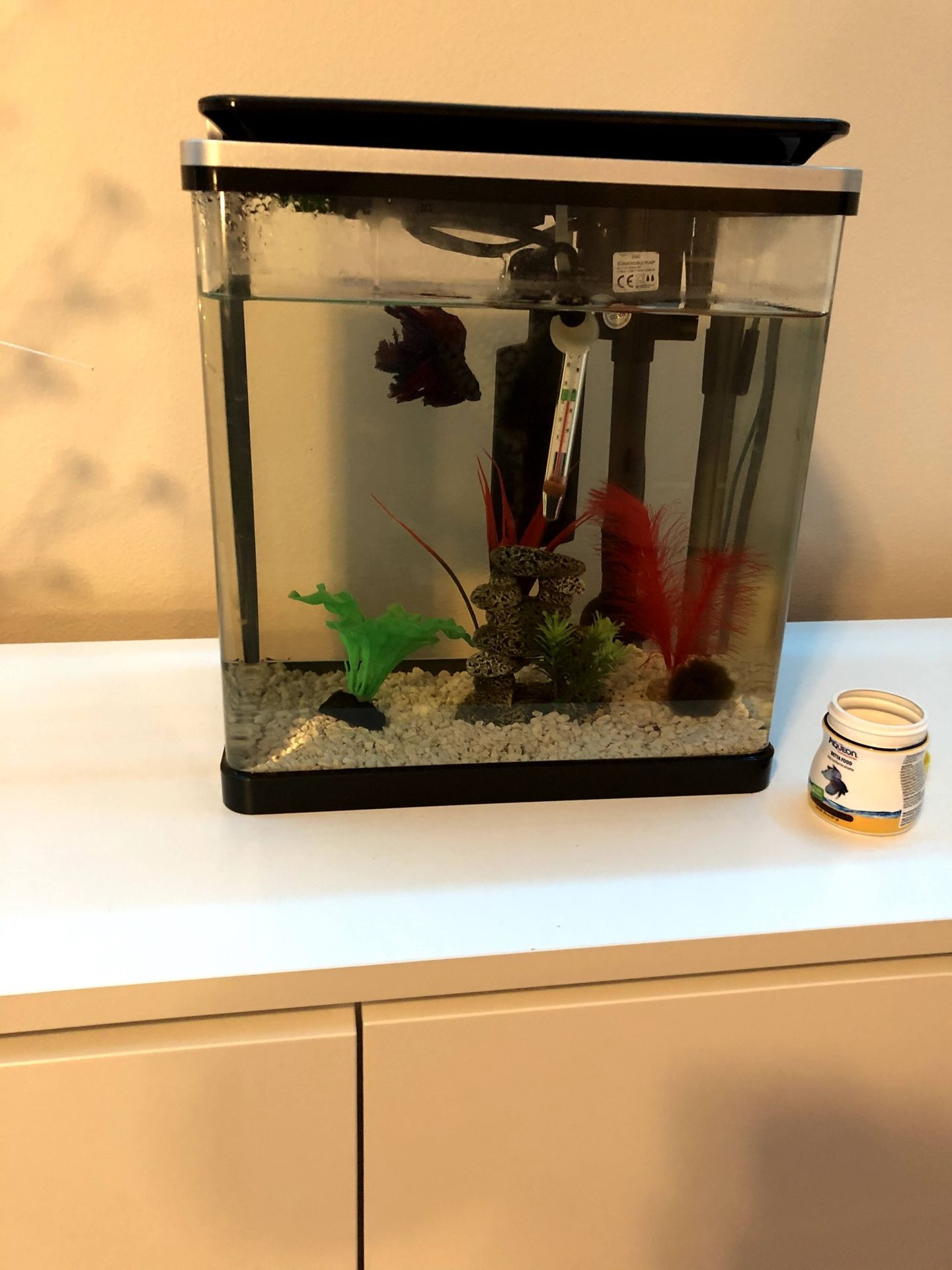 Hygger Fish Tank Aquarium 3 gallons with all the equipment for Sale in ...