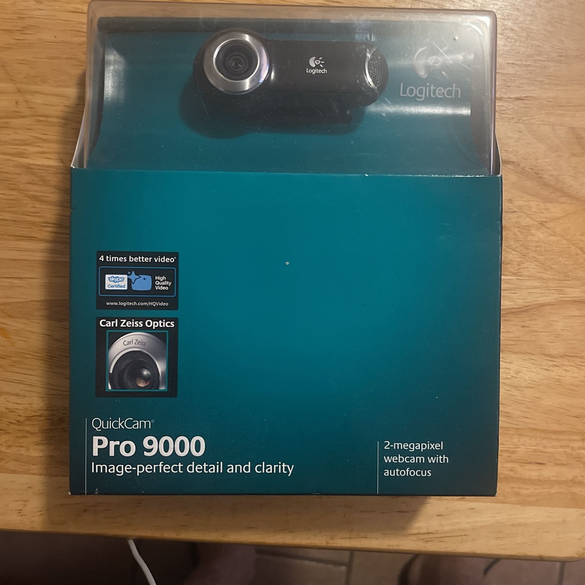 Logitech QuickCam Pro 9000 Web Cam (NEW in BOX) for Sale in Roselle, IL ...