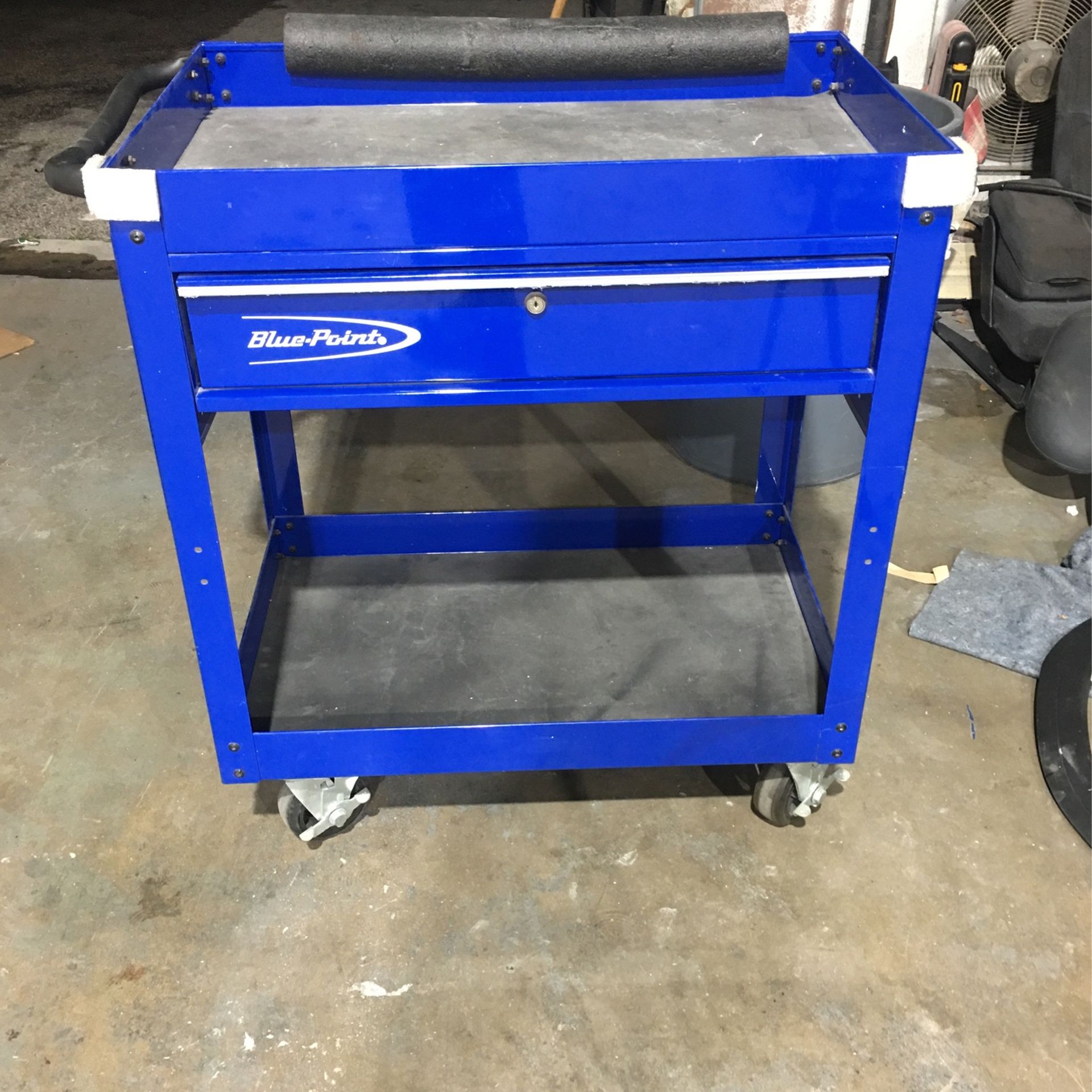 Snap-on (Blue-Point) Heavy-Duty One Drawer Two Tray Tool Cart (Royal ...