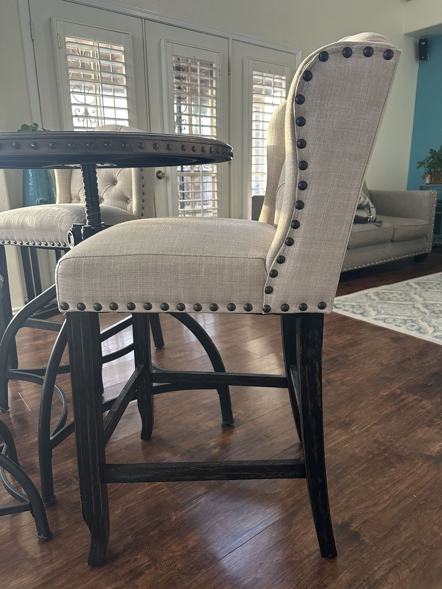 Adjustable Table w 2 chairs & 2 Adjustable Stools for Sale in Gilbert ...