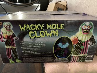 Wacky mole clown spirit Halloween decor animated for Sale in Hemet, CA ...