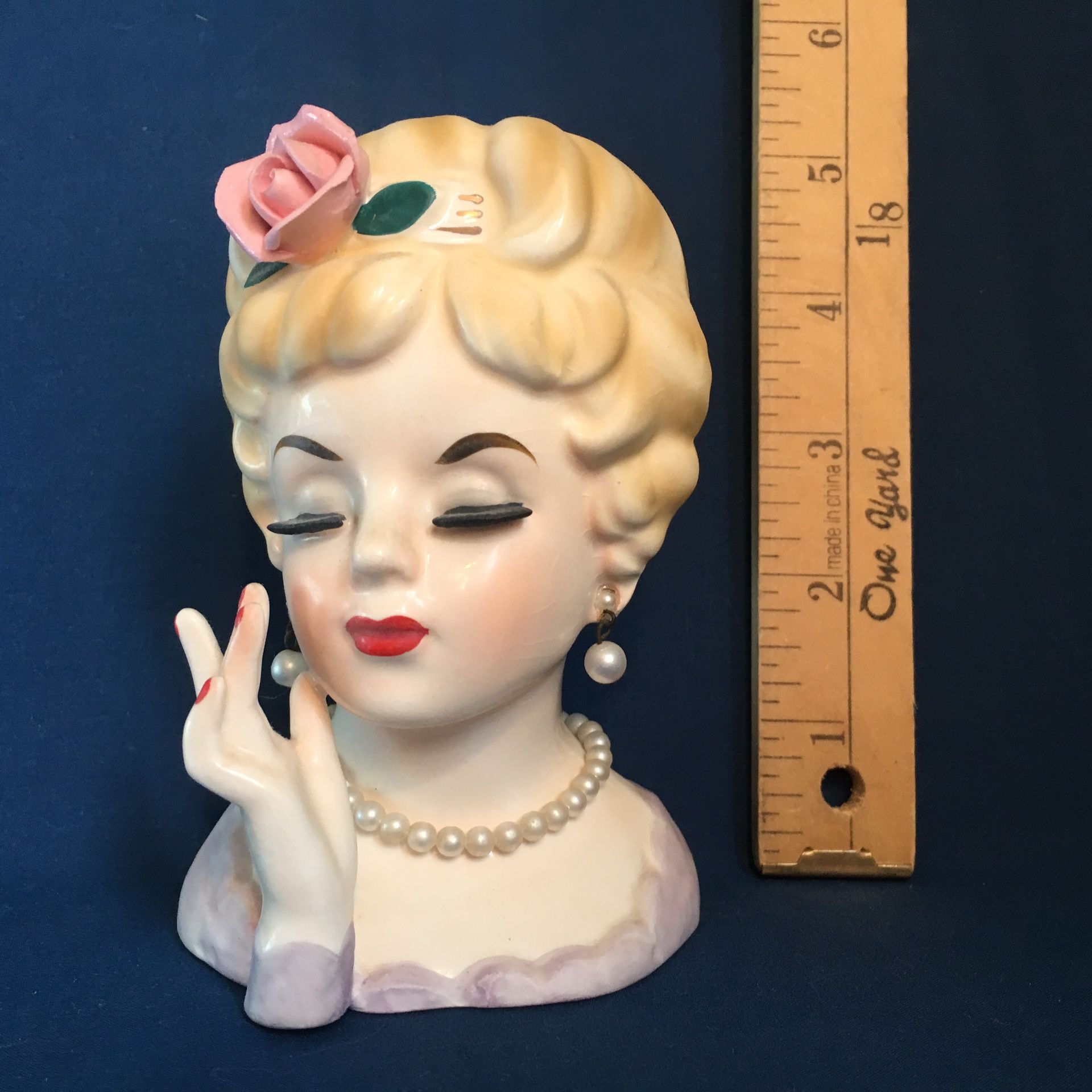 Vintage 1961 Inarco E-193/s Lady Head Vase for Sale in Knoxville, TN ...