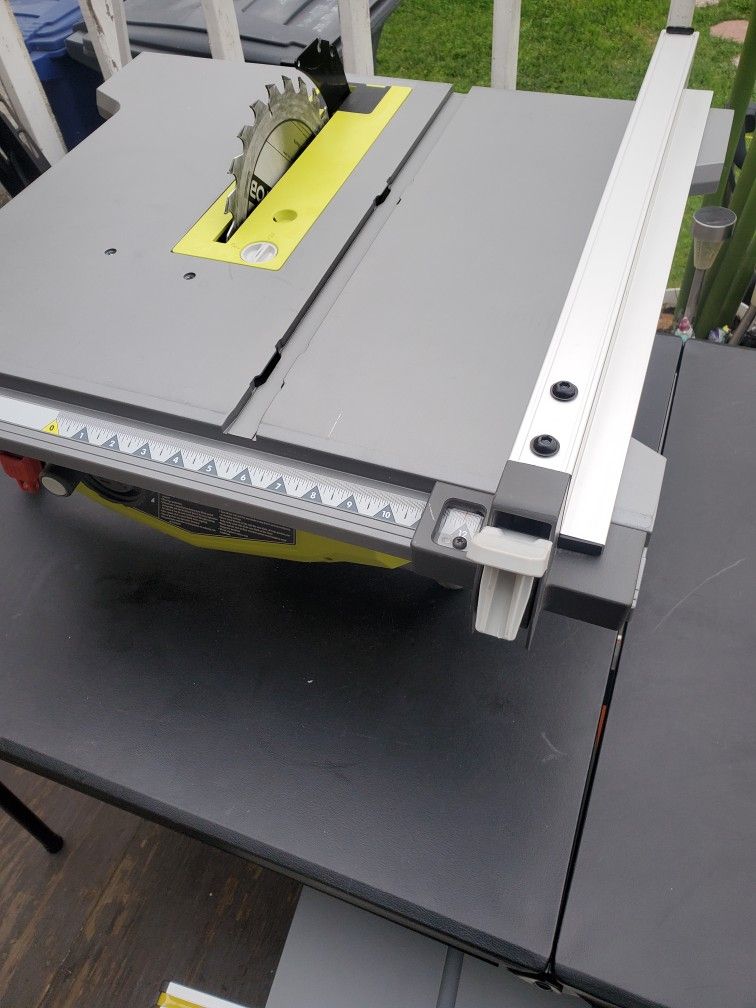 For Sale A Used RYOBI 15A 10in Table Saw. In Excellent Working. Model ...