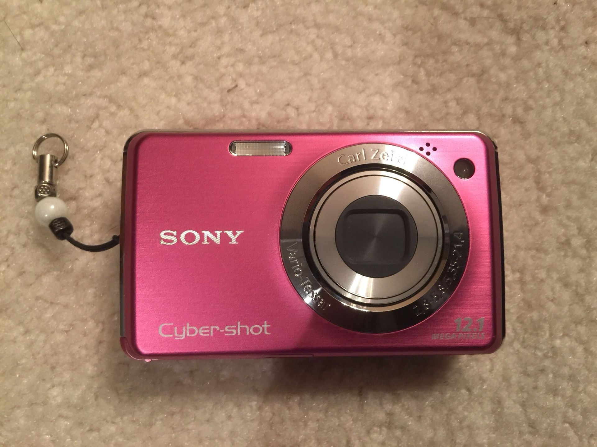 Pink Sony Camera Cybershot