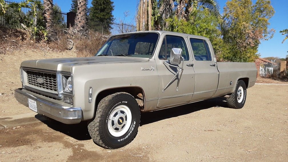 1974 Chevy Crew Cab 3+3 for Sale in Chino Hills, CA - OfferUp