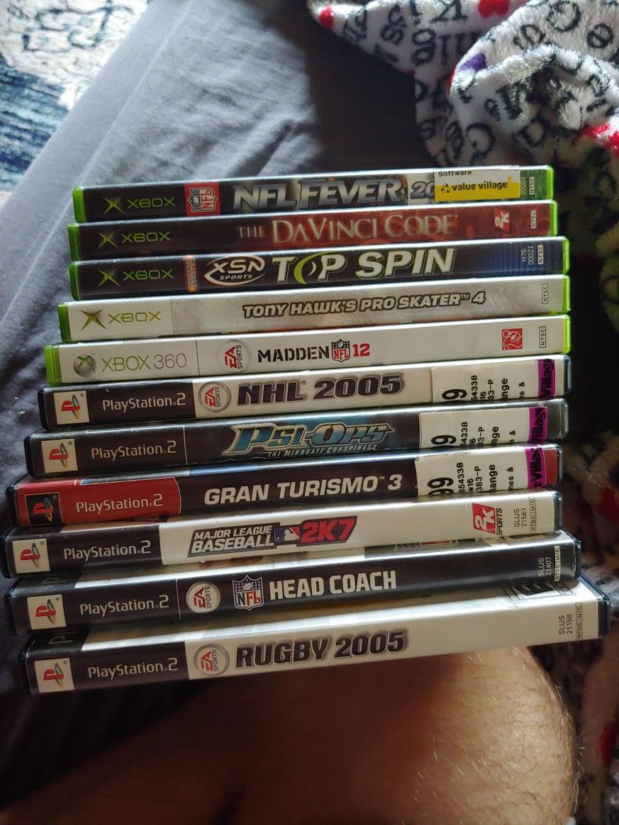 Stack of older games ( ps2,Xbox, n xbox360 ) for Sale in Hoquiam, WA ...
