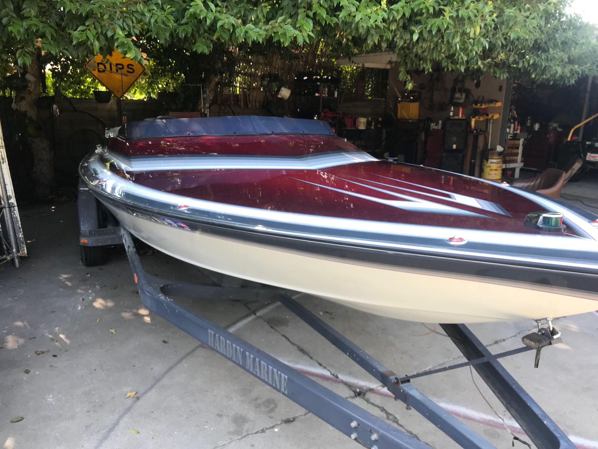1989 Hardin marine 21’ speed boat for Sale in Anaheim, CA - OfferUp