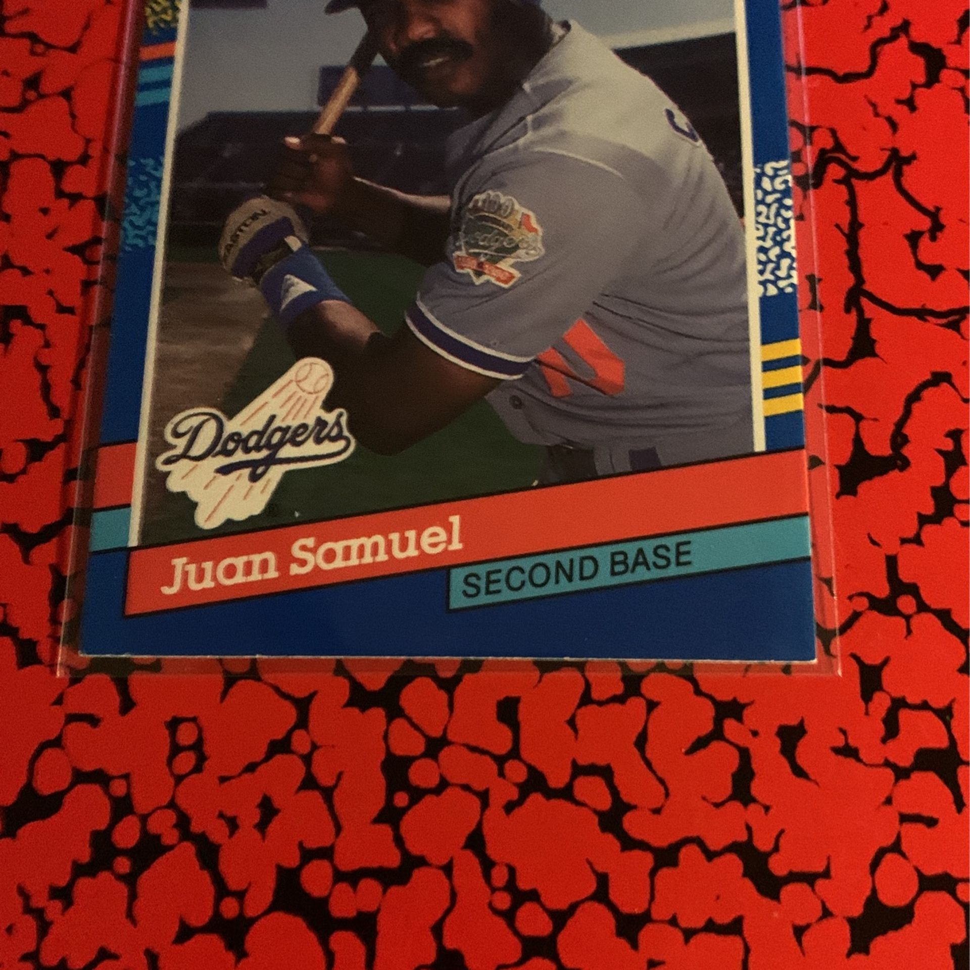 4 Baseball cards Juan Samuel for Sale in Costa Mesa, CA - OfferUp