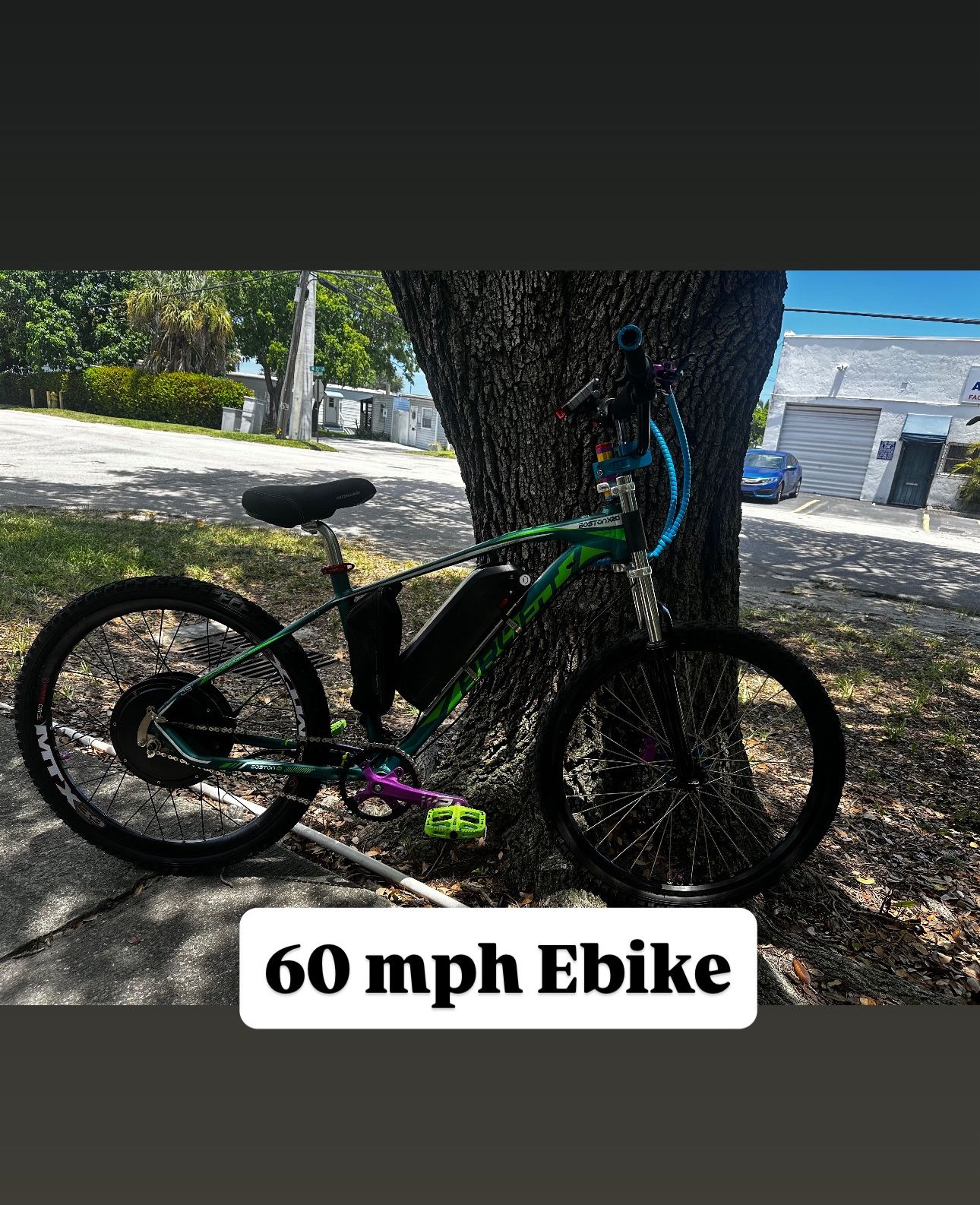 60 Mph Ebike for Sale in Halndle Bch, FL - OfferUp