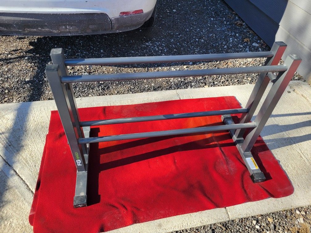 FGR 400 2 TIER DUMBBELL RACK EXCELLENT CONDITION 11525 S HALSTED DUNKIN ...