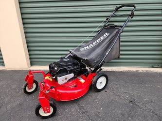 Snapper Lawn Mower Leaf Vacuum RWD propelled with ZERO TURN WHEELS ...