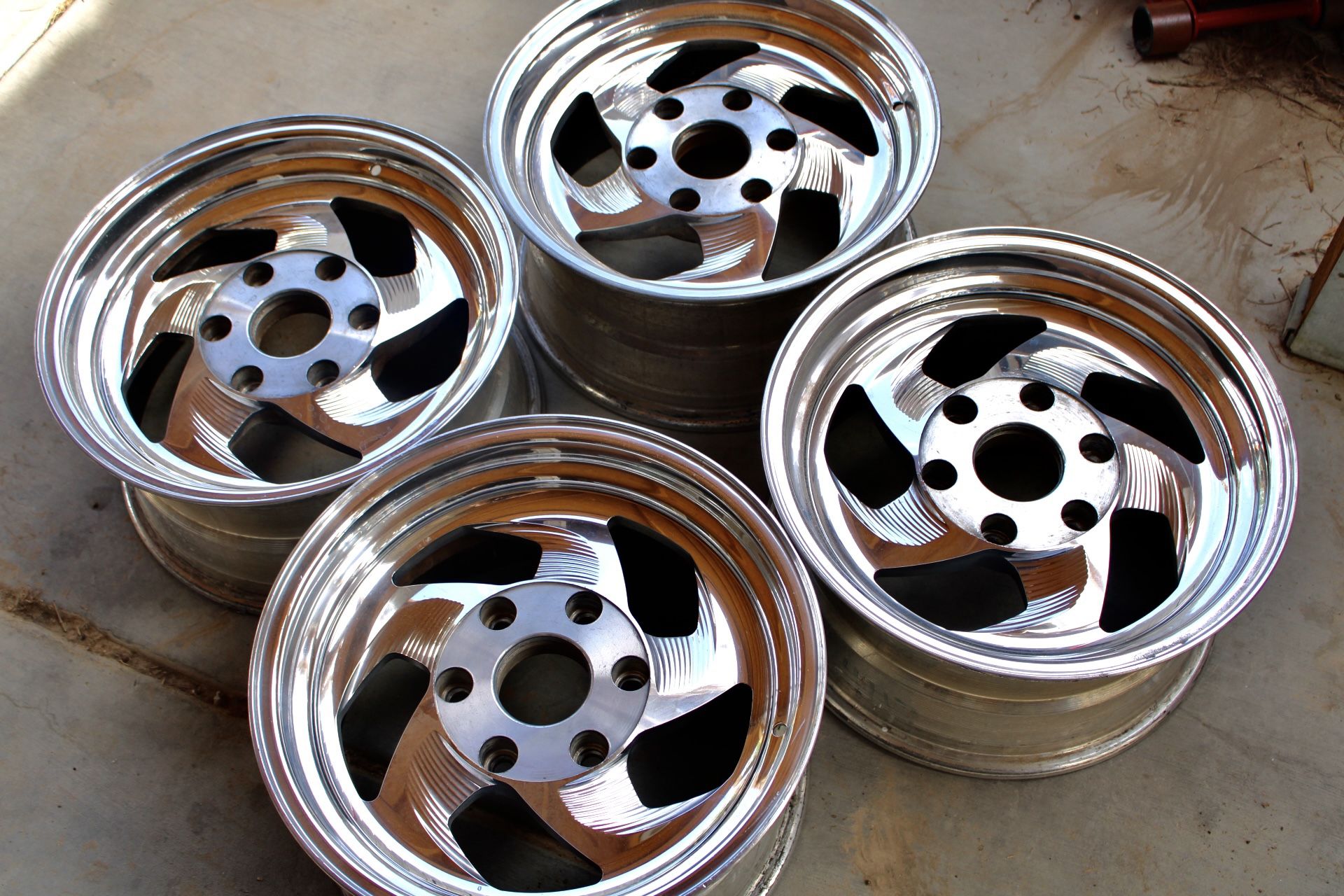 6 Lug RARE 90’s Wheels - Budnik LZ5 “ Baby Billets ” / Chevy GMC Datsun ...