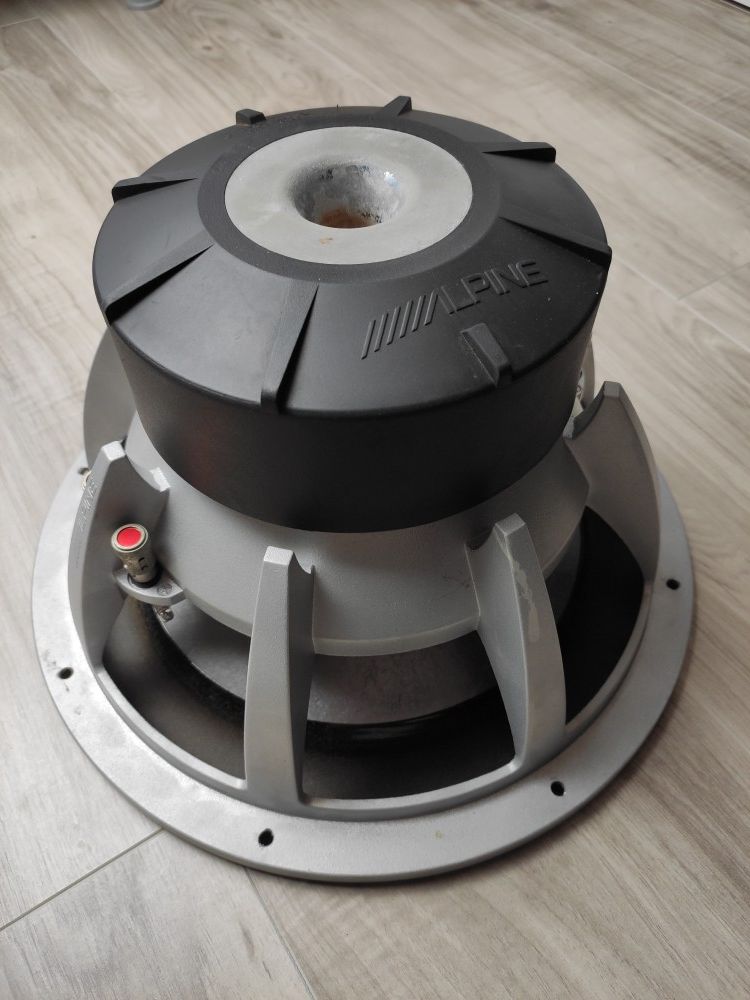 Alpine SWR-1241D Dual Voice Coil Old School Subwoofer for Sale in ...