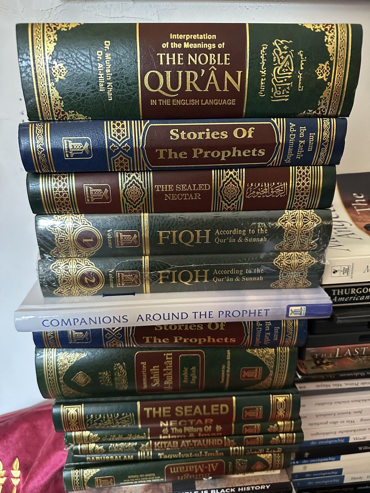 Islamic Books- Quran And Books In A Set for Sale in Pelham, MA - OfferUp