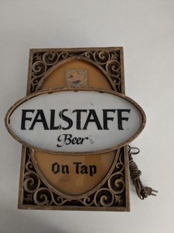 Falstaff Beer Sign